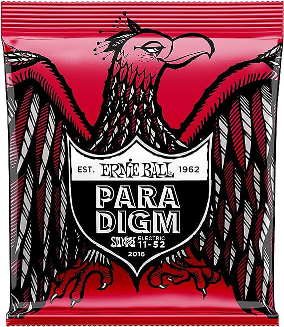 Ernie Ball Burly Slinky Paradigm Electric Guitar Strings | Reverb