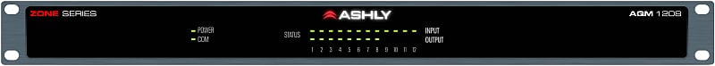 Ashly AQM-1208 12-In x 8-Out AquaControl Digital Zone | Reverb