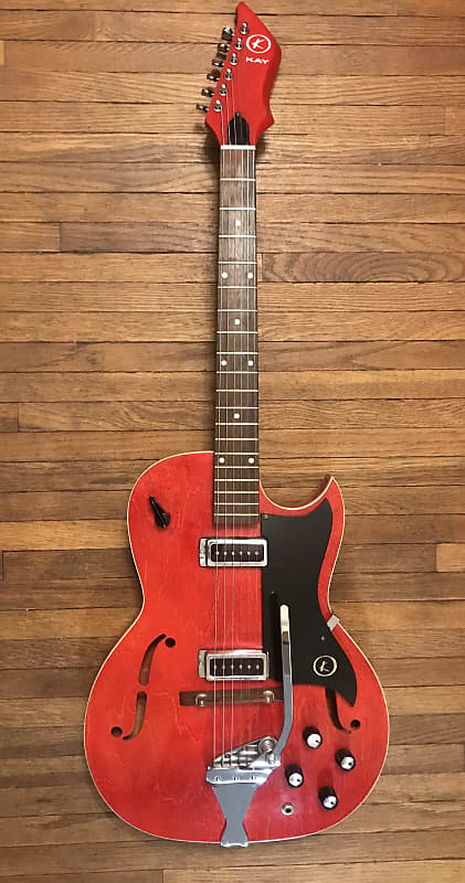 Vintage 1960s Kay K 572 Speed Demon Red Demon 2 Pickup | Reverb
