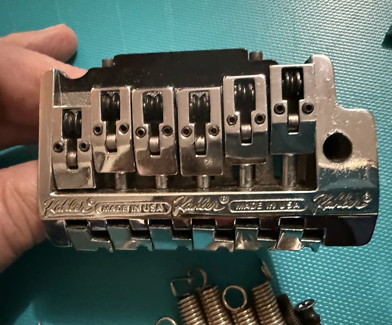 Kahler 2500 traditional tremolo 1990s - Chrome | Reverb