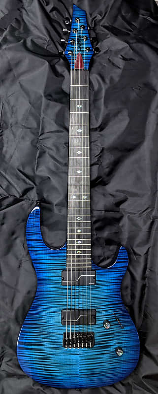 Carvin DC7X (Kiesel DC700) 27" 7-String Guitar w/ Fishman | Reverb