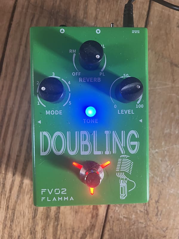 Flamma FV-02 Doubling Green | Reverb