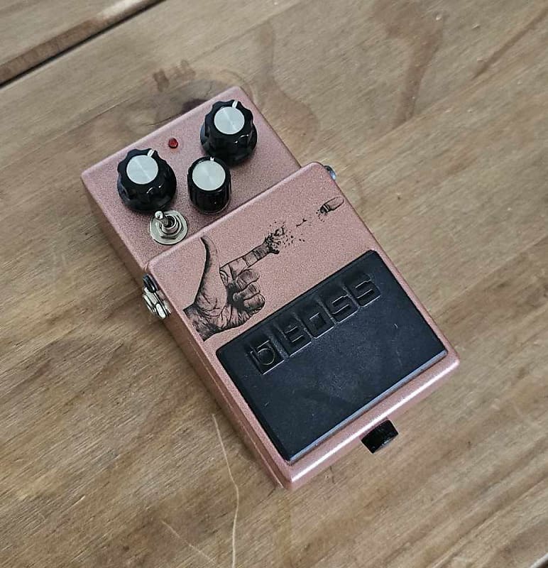 Boss DS-1 - Rose sparkle | Reverb