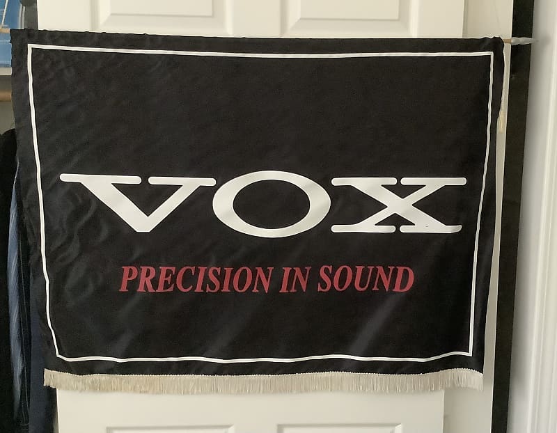 Vox Precision In Sound store banner 1996-2000 - Silkscreen | Reverb
