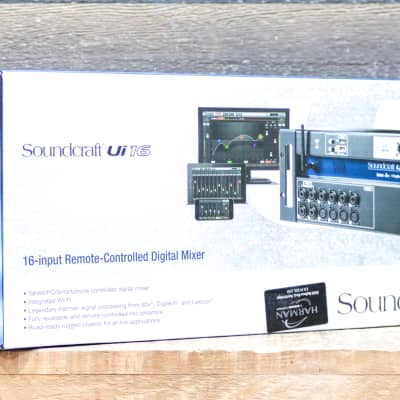 Soundcraft Ui16 Digital Mixer 16-Channel Digital Mixer | Reverb Canada