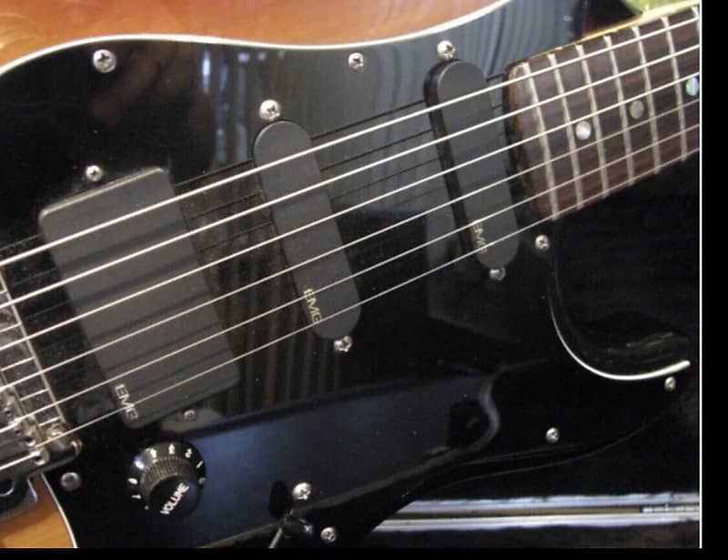 Fender Stratocaster Deluxe Emg steve Lukather set - Sunburst | Reverb