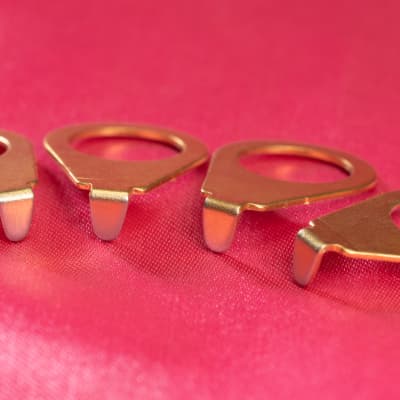 Vintage Spec Light Aged Round Tip Gold Plated Dial Pointers | Reverb