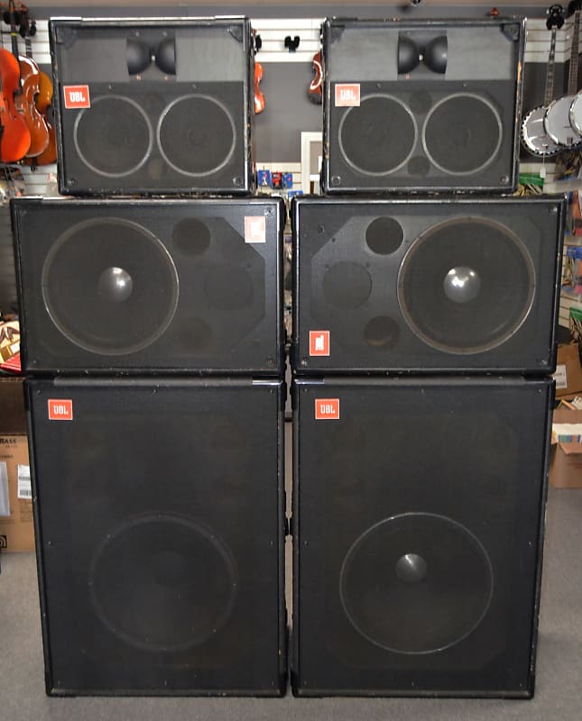 JBL Cabaret PA Speaker System – Used Black | Reverb