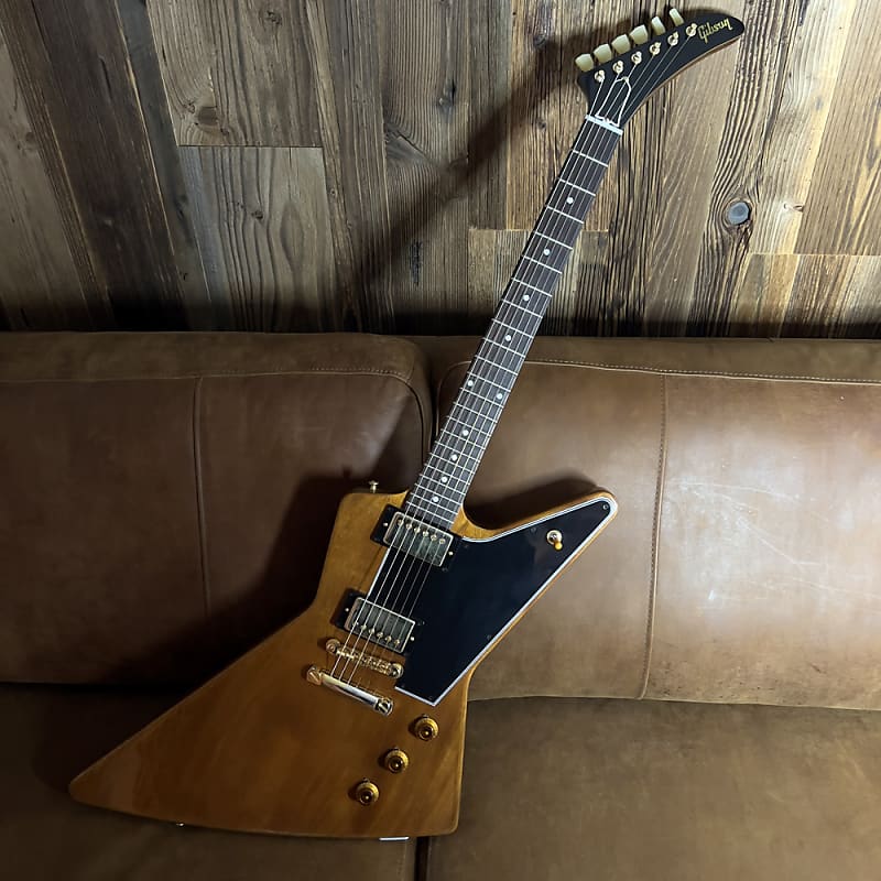 Gibson Explorer Reissue VOS 1958 Walnut Mahogany | Reverb