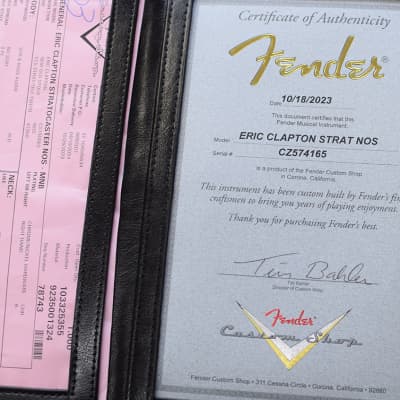 Fender Stratocaster Eric Clapton NOS MNB | Reverb Deutschland