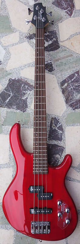 Cort Action Plus Bass, Trans Red | Reverb UK
