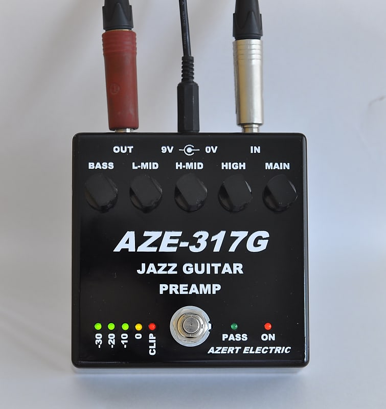 AZERT ELECTRIC AZE-317G JAZZ GUITAR PREAMP | Reverb