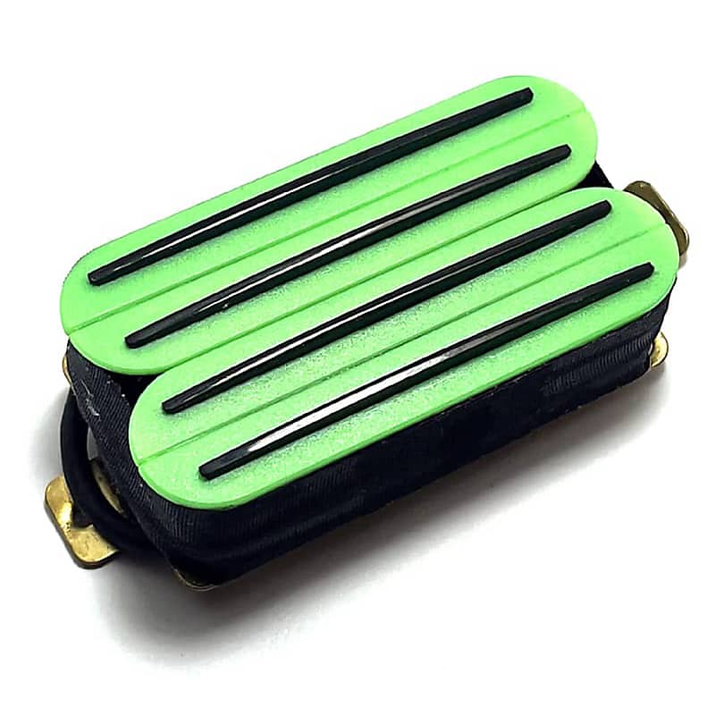 DRAGONFIRE QUAD RAILS HUMBUCKER SET - GREEN | Reverb