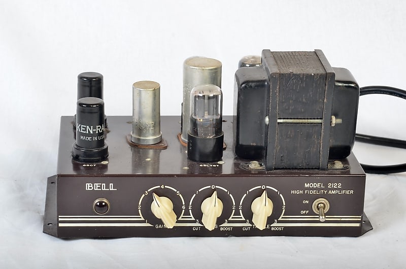 Bell 2122 Hi-Fi Amp 1949-1953 - Brown | Reverb