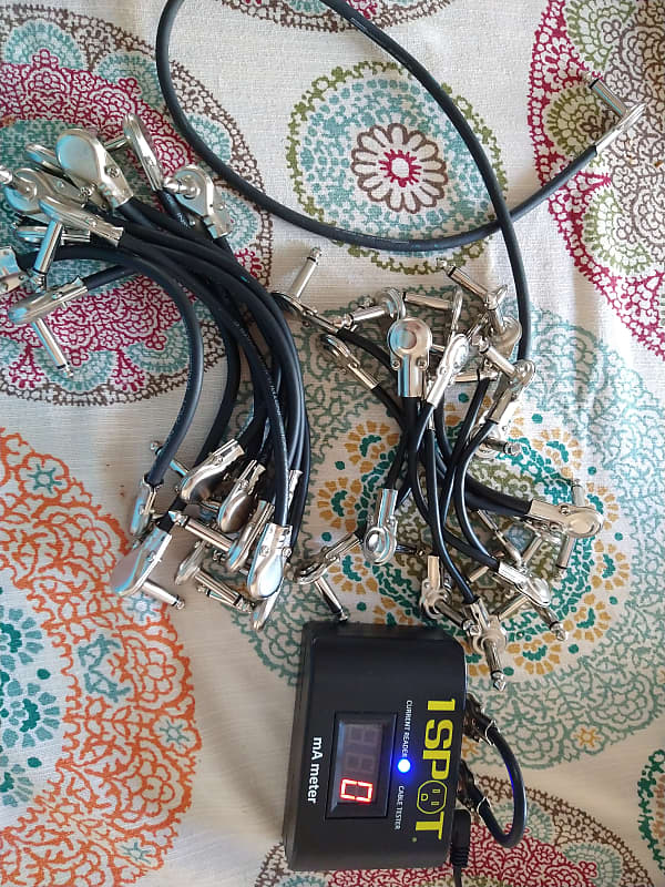 Hosa And Other Patch cables misc sizes - Black & Chrome | Reverb