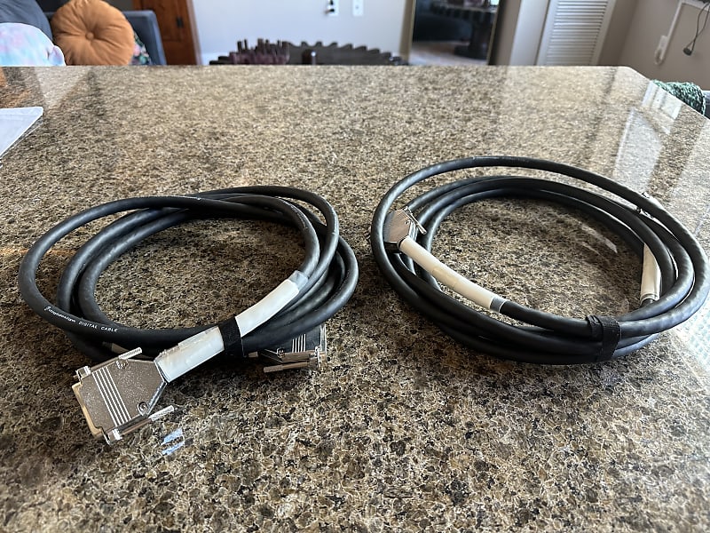 Digidesign DB25 digital cable - Black | Reverb