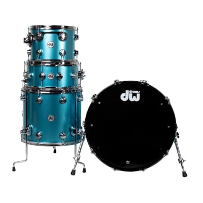 DW Drum Workshop Collectors Series 4-Piece Drum Kit, Piano | Reverb