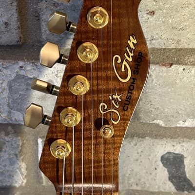 Six Gun Custom Shop "Flameboy" telecaster: Lace sensor | Reverb