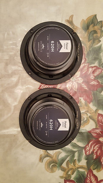 Two Eminence Patriot 620H 6" 20 watt Hemp cone Guitar | Reverb UK