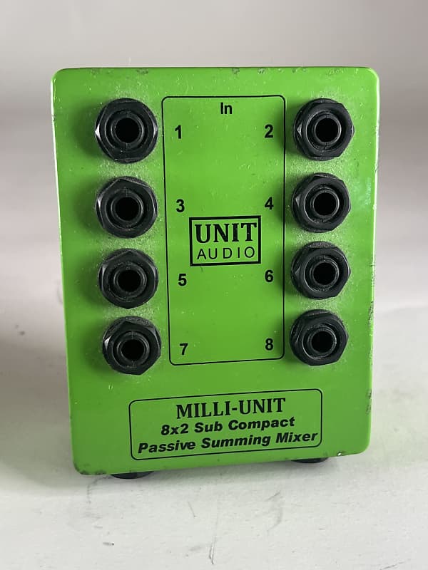 Unit Audio Milli-Unit 8x2 Passive Summing Mixer - Hershel | Reverb