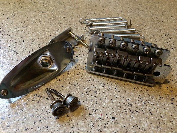 Fender Stratocaster Bridge Relic Nickel | Reverb