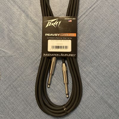 Peavey 15 ft instrument cable 2020 Black | Reverb