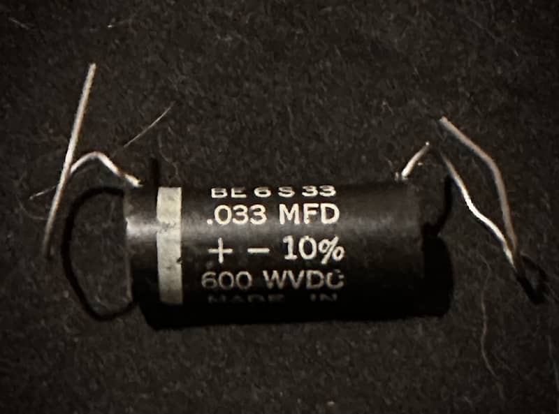 NOS Aerovox Bi-Electric Molded Capacitor .033mfd 600v | Reverb
