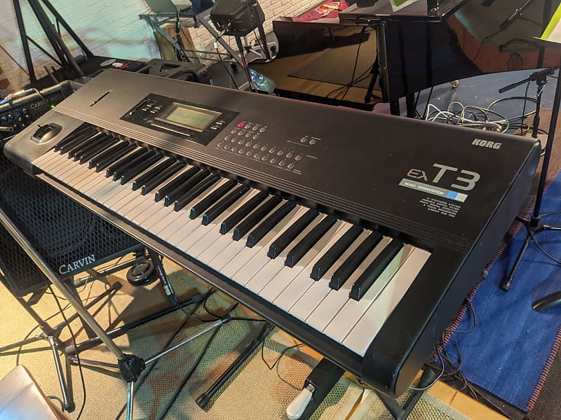 Korg T3 ex Music Workstation Synthesizer Keyboard - Factory | Reverb