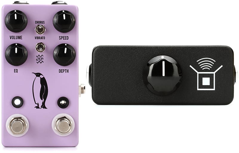 JHS Emperor V2 Chorus / Vibrato Pedal with Tap Tempo Bundle | Reverb