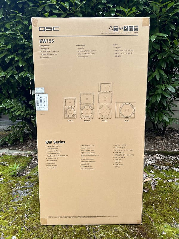BRAND NEW QSC KW153 3-Way 1000-Watt 15" Active Loudspeaker | Reverb