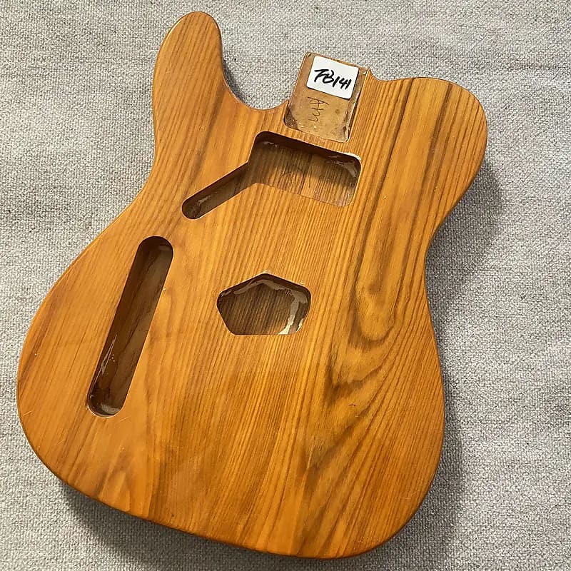Ash Wood Left Hand Telecaster Tele Style Guitar Body | Reverb