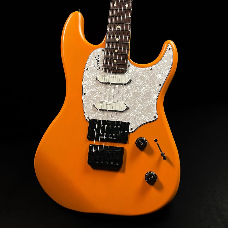 Godin Session R-HT Pro Electric Guitar | Retro Orange | Demo | Reverb