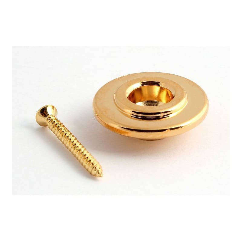 Goldo String Retainer Bass Gold Button Model | Reverb