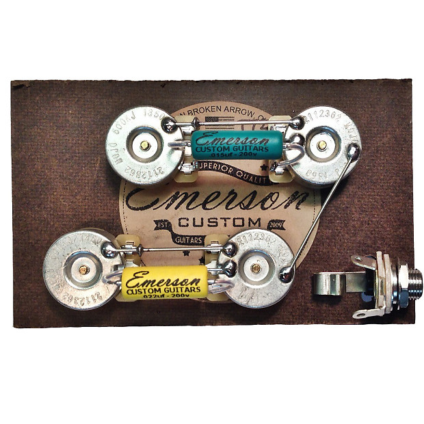 Emerson Custom [T-DLX] Tele Deluxe Prewired Kit | Reverb