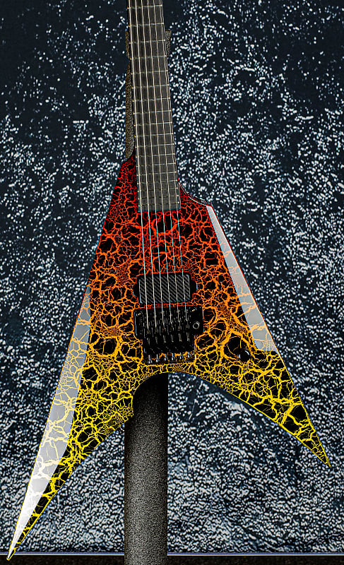 ESP Custom Shop Arrow Fire Crackle | Reverb