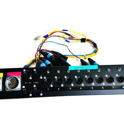 Telex 2U Panel W/40 DB9 Male (Front)/(5) 50 Pin Connectors | Reverb