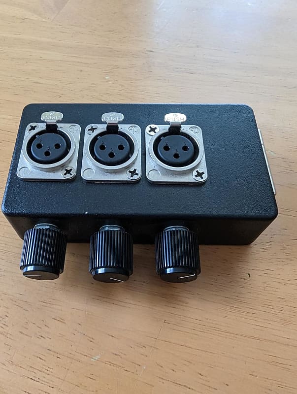 AVLifesavers Mini XLR Mixer - Black | Reverb