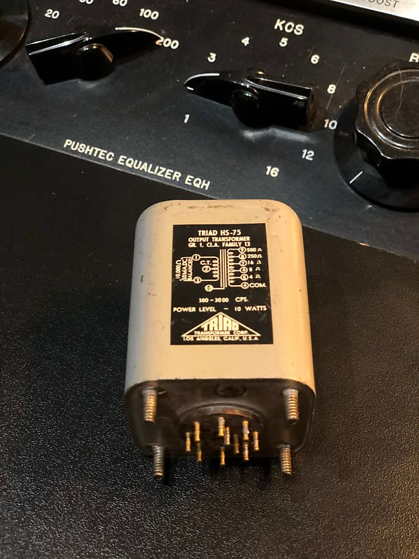 Vintage Triad HS-75 Output Transformer | Reverb