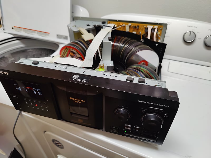 Sony Cdp-cx355 - Black | Reverb