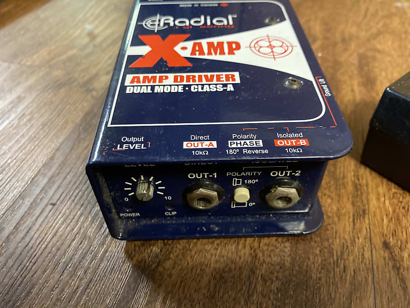 Radial Engineering X-Amp (Amp Driver) Blue | Reverb