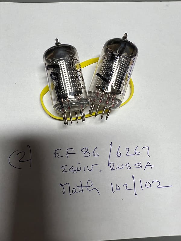 EF86/6267 Match pair (2) | Reverb