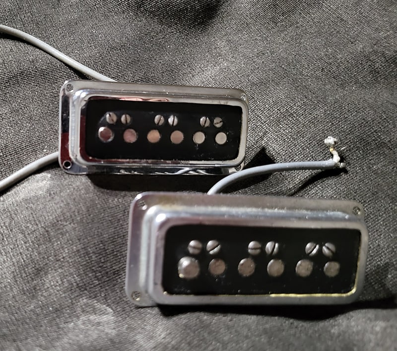 1956 DeArmond Dynasonic Guitar Pickups - Rowe Gretsch Pair | Reverb