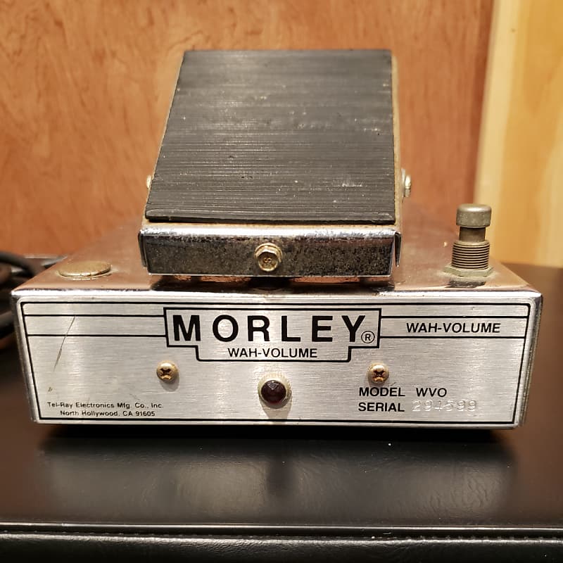 Morley Power Wah-Volume WVO Silver | Reverb