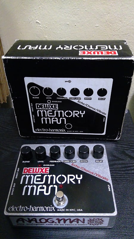 Electro-Harmonix Deluxe Memory Man w/Analogman Mod 2013 | Reverb