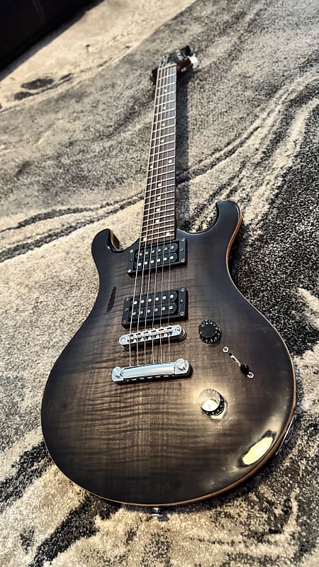 Legator Helio 2010s - Flamed Maple Transparent Boack | Reverb