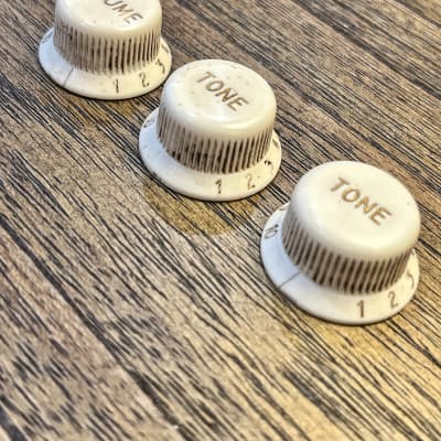 1954 Replica Bakelite Fender Stratocaster Short Skirt Knobs | Reverb