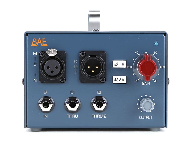 BAE 1073 DMP Portable Microphone Preamp [B-STOCK] | Reverb