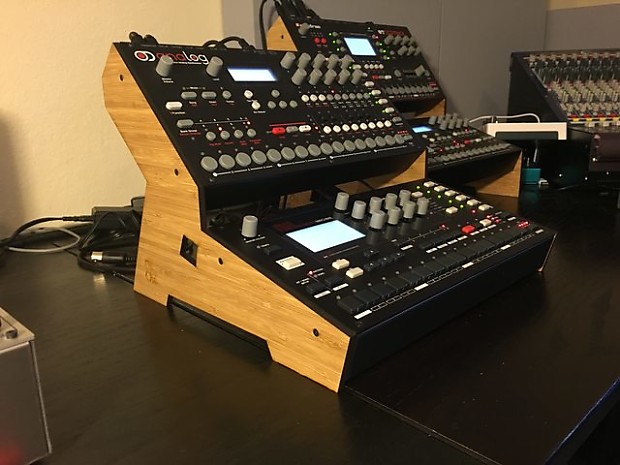 High Dual Wood Stand/Sides - Elektron Analog 4 Rytm Octatrack | Reverb