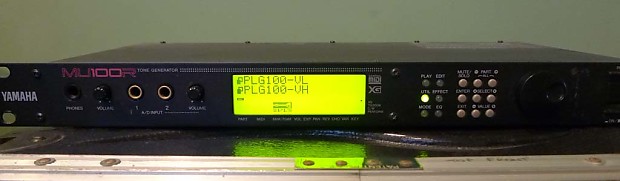 Yamaha MU100R 1999 Black | Reverb