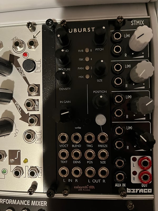 CalSynth uBurst (Clouds clone) 2021 - Black | Reverb
